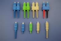 China Data Processing Netwoks Single Mode SC 9 / 125um Optical Fiber Connectors For CATV for sale