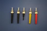 China Singlemode Or Multimode ST Optical Fiber Connectors Assembly ≤ 0.2dB 125um For CATV for sale