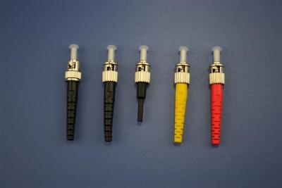 China Singlemode Or Multimode ST Optical Fiber Connectors Assembly ≤ 0.2dB 125um For CATV for sale
