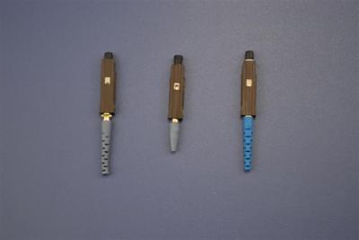 China Multimode ≤ 0.2dB MU 50 / 125um Optical Fiber Connectors Assembly For Wide Area Networks for sale