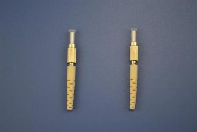 China 9/125um Suitable multimode ≤ 0.2dB DIN Optical Fiber Connectors For Optical Test Equipment for sale