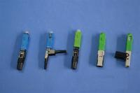 China Singlemode SC Field Assembly 9 / 125um Optical Fiber Connectors (FAST Connector) ≤ 0.3dB for sale