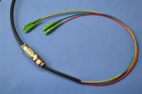 China Singlemode Multimode SC FC ST LC MU E200 MPO Optical Fiber Patch Cord for sale