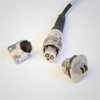 China Based On The N Type RF Coax Connector PTLC Optical Fiber Patch Cord, Fire Resistance Cable for sale