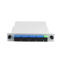 China Light Wave Circuit Multimode Fiber Optic Splitter 1x8 For FTTX EPOM BPON for sale