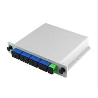 China Light Wave Circuit Multimode Fiber Optic Splitter 1x8 For FTTX EPOM BPON for sale