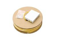 China 2 Port FTTH Fiber Optic Terminal Box With SC LC Adapter Plastic for sale