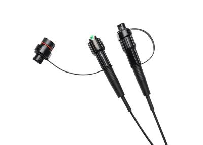 China 1 Core Single Mode FTTA Patch Cord With Mini Waterproof SC Apc Connector IP67 for sale