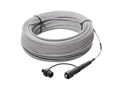 China Outdoor IP68 Waterproof FTTA Patch Cord SC APC Fiber Optic Cable for sale