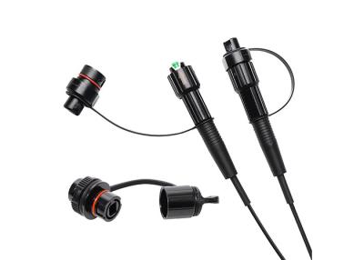 China Mini SC Connector FTTA Patch Cord G652D G657A1 G657A2 Fiber Type for sale