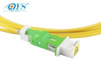 China Auto Shutter 3.0mm Single Mode Fiber Patch Cord SC APC Connector for sale
