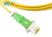 China FTTH FTTB FTTX SC APC Optical Fiber Patch Cord Auto Shutter Connector for sale