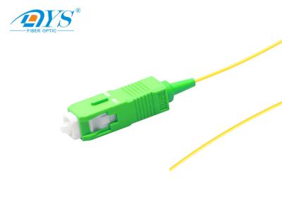 China Simplex Duplex Optical Fiber Patch Cord Fiber Optic Pigtail LC UPC 3.0mm for sale