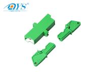 China FTTH G652D E2000 APC Fiber Optic Pigtail Spring Loaded Shutter for sale