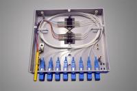 China Small Compact Wall Mounted Fiber Optic Terminal Box For Local Area Netwoks for sale