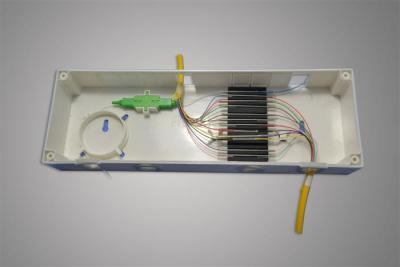 China ABS , PC FTTH / FTTB 12 Core Small Fiber Optic Terminal Box for sale