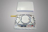 China SC / FC Small Wall Mounted Fiber Optic FTTH Terminal Box , 4 Core for sale