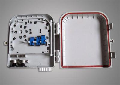 China FTTB Ultra Violet Resistant Mini 16 Core ST / LC Fiber Optic Terminal Box for sale