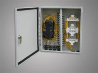 China Aluminium Waterproof Fiber Optic Terminal Box / Distribution Box For LC Adapter for sale