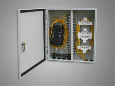 China Aluminium Waterproof Fiber Optic Terminal Box / Distribution Box For LC Adapter for sale