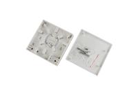 China Wall Mounted Indoor ABS Fiber Access Terminal FTTH Box 86x86mm for sale