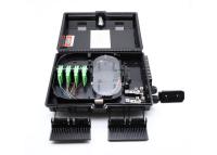 China Outdoor IP65 1x8 Fiber Optic Terminal Box For Telecommunication for sale