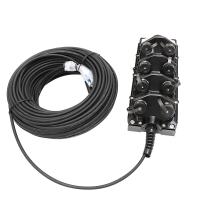 China 24 Port MPO SC Fiber Optic Terminal Box IP68 MST FTTX Fiber Waterproof Box for sale