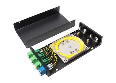 China ROHS Fiber Wall Mount Fiber Optic Terminal Box 8 Ports Multimode for sale