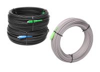 China Ftth Drop Fiber Optic Cable CPRI Outdoor Fiber Cable Assemblies for sale