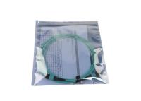 China OM3 Breakout LC QSFP Fiber Optic Cable Assemblies 24 Core for sale