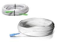 China FTTH Indoor Outdoor Fiber Optic Drop Cable SC APC fiber pigtail assemblies for sale