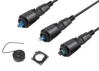 China AARC,Stap,IPFX Connector CPRI outdoor fiber cable assemblies For FTTA for sale