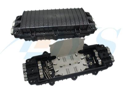 China 48 Cores Horizontal Fiber Optic Splice Closure 8 Ports For Aerial for sale