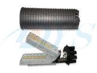 China 5 Ports ABS Fiber Optic Closure For Ribbon / Non-ribbon Fibers for sale