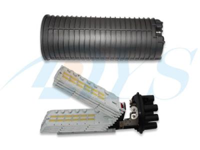 China 5 Ports ABS Fiber Optic Closure For Ribbon / Non-ribbon Fibers for sale
