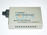 China 10 / 100 / 1000M Singlemode Duplex SC Optical Fiber Media Converter , High-speed for sale