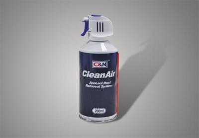 China Height - pressure Gas, 300ml Optical Fiber Connector Cleaner Air For Fiber Connector, PCB for sale