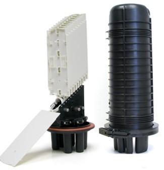 China 96 core dome fiber optic splice closure Optical Network Quick Open Clamped Design for sale