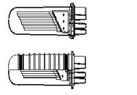 China 96 core dome fiber optic splice closure Optical Network Quick Open Clamped Design for sale