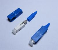 China SC Singlemode 0.9mm Dia. 62.5 / 125um Optical Fiber Connectors For Wide Area Networ for sale