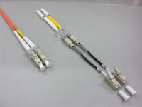 China 125 OM3 Multimode Mini LC High Panel Densities Optical Fiber Connectors Assemblies for sale