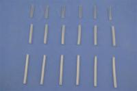 China Good Moisture Hot Melt Tube Drop Cable Single Splice Protection Fiber Optic Splice Sleeves for sale