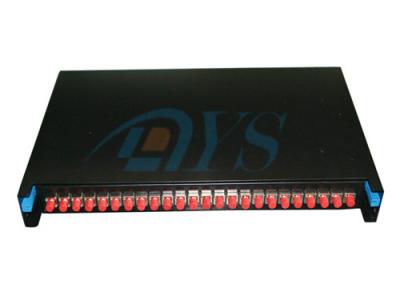 China FC Slidable Type Odf Fiber Optic 24ports Rack Mount 19 Cold-rolled Steel Sheet for sale
