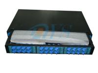 China 24 Core 19 Rack Mount Odf Optical Fiber , SC Slidable Jointing Fiber Cable for sale