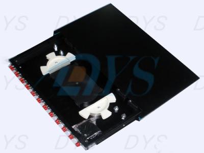China 1U Height Fiber Optic Odf FC Slidable Type LC Duplex Port For ST for sale