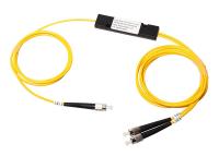 China 3mm SC LC FC 1x2 FTTH Fiber Optic Splitter Optical FBT Couplers for sale