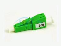China Singlemode Male to Female Fiber Optic LC / APC Attenuator With Test Equipment for sale