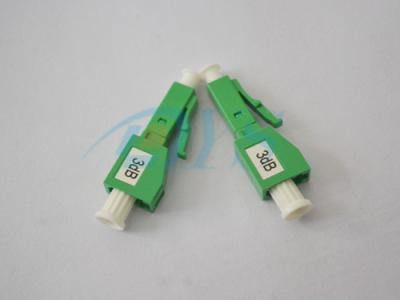 China 3dB SM LC / APC Fiber Optic Attenuator Attenuating Material - Ion Doped Fiber for sale