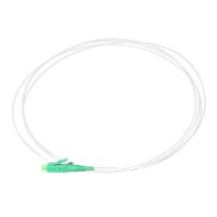 China 0.9mm Diameter 9/125 G657A1 LC/APC Simplex Fiber Optic Pigtail for sale