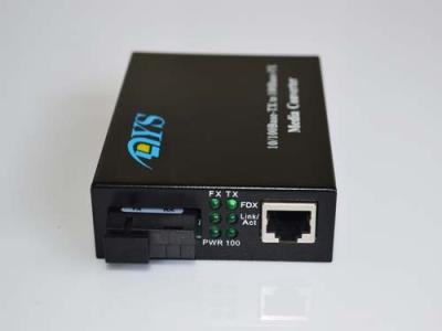 China Singlemode Fiber Media SC / FC / ST Converter for sale